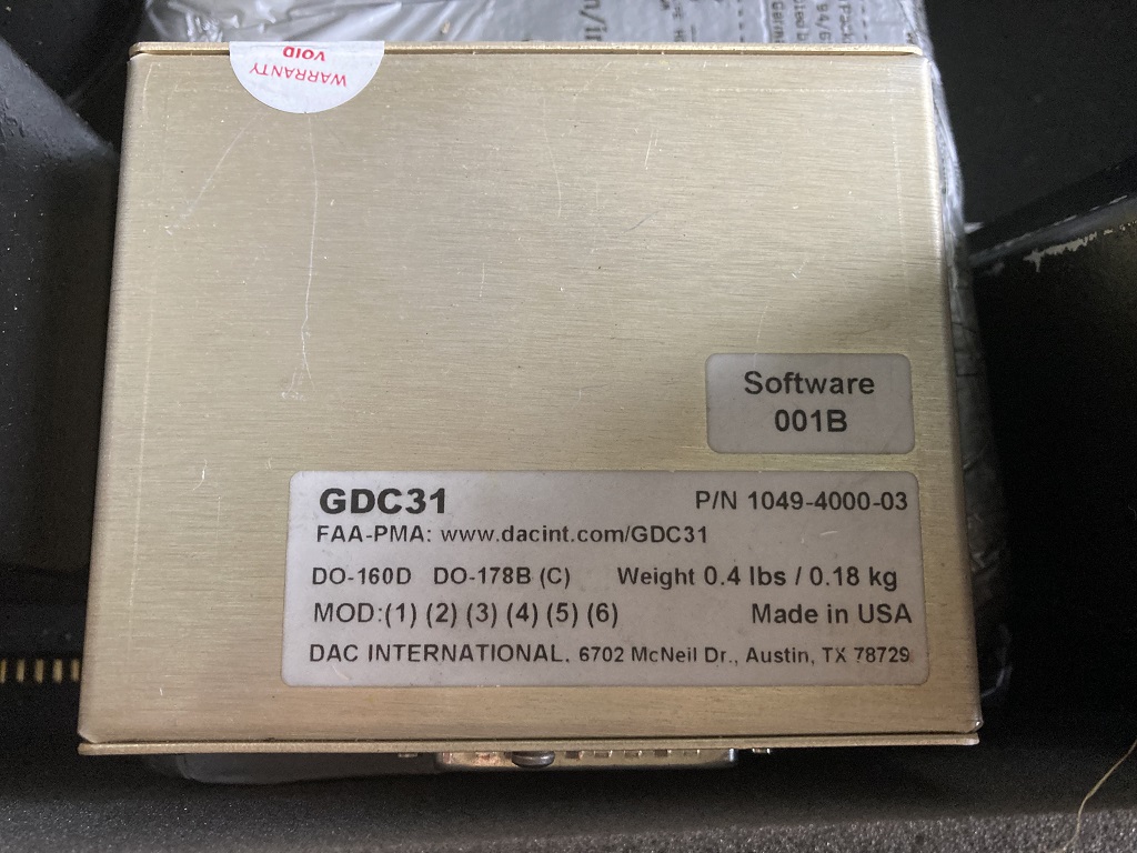 GDC31 Roll steering unit – Australian Mooney Pilots Association